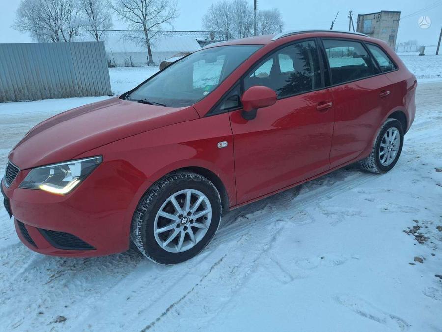 Sarkans SEAT Ibiza 2015 Marijampole, ar dzinēja tilpumu 1.20 L un nobraukumu 201 tūkst. km par 3650 €, foto 1 vietnē AUTOMOTO.COM.LV