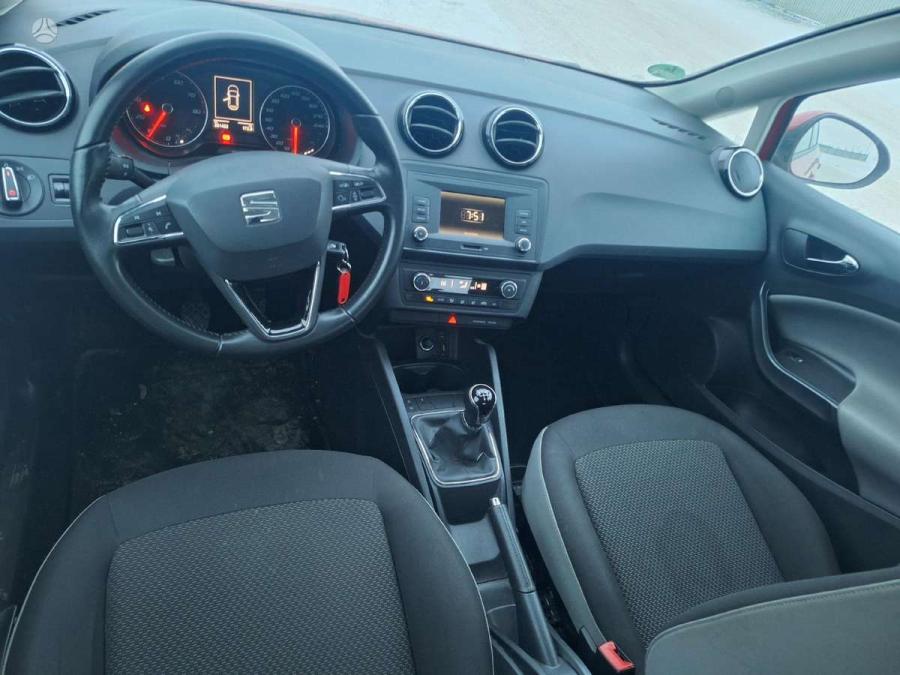 Sarkans SEAT Ibiza 2015 Marijampole, ar dzinēja tilpumu 1.20 L un nobraukumu 201 tūkst. km par 3650 €, foto 10 vietnē AUTOMOTO.COM.LV
