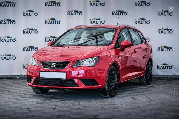 Red SEAT Ibiza 2015 in Kaunas, with an engine capacity of 1.20 L and mileage of 201 thousand km for 4790 €, photo 1 on AUTOMOTO.COM.LV