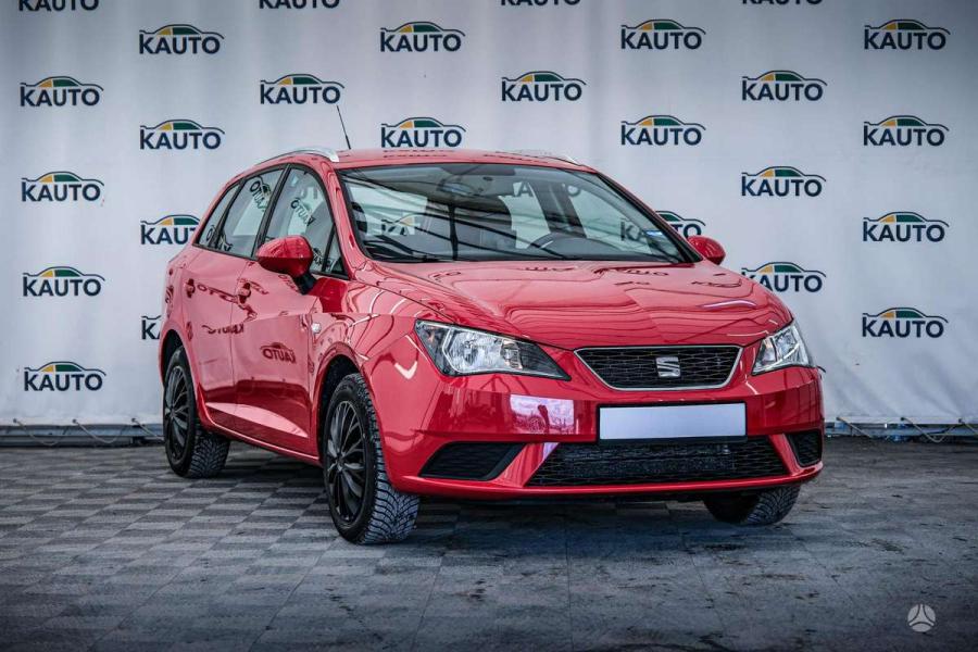 Red SEAT Ibiza 2015 in Kaunas, with an engine capacity of 1.20 L and mileage of 201 thousand km for 4790 €, photo 3 on AUTOMOTO.COM.LV
