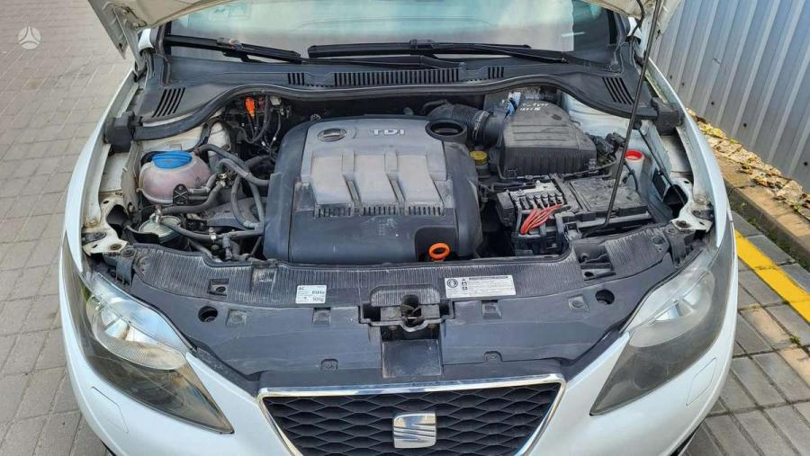 Balts SEAT Ibiza 2010 Marijampole, ar dzinēja tilpumu 1.20 L un nobraukumu 172 tūkst. km par 2300 €, foto 17 vietnē AUTOMOTO.COM.LV