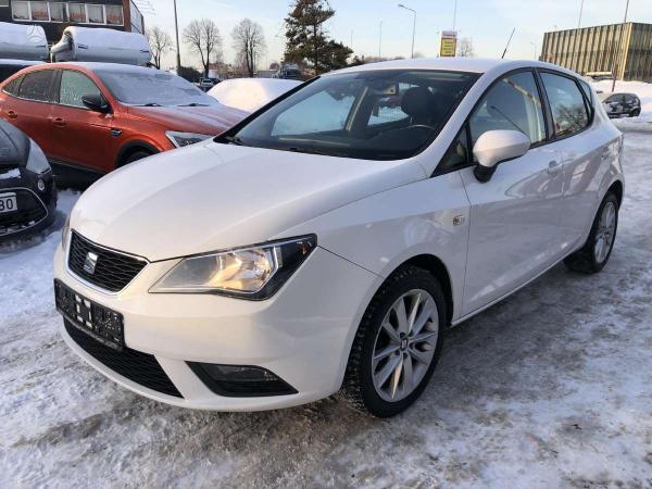 White SEAT Ibiza 2014 in Klaipeda, with an engine capacity of 1.60 L and mileage of 181 thousand km for 4500 €, photo 1 on AUTOMOTO.COM.LV
