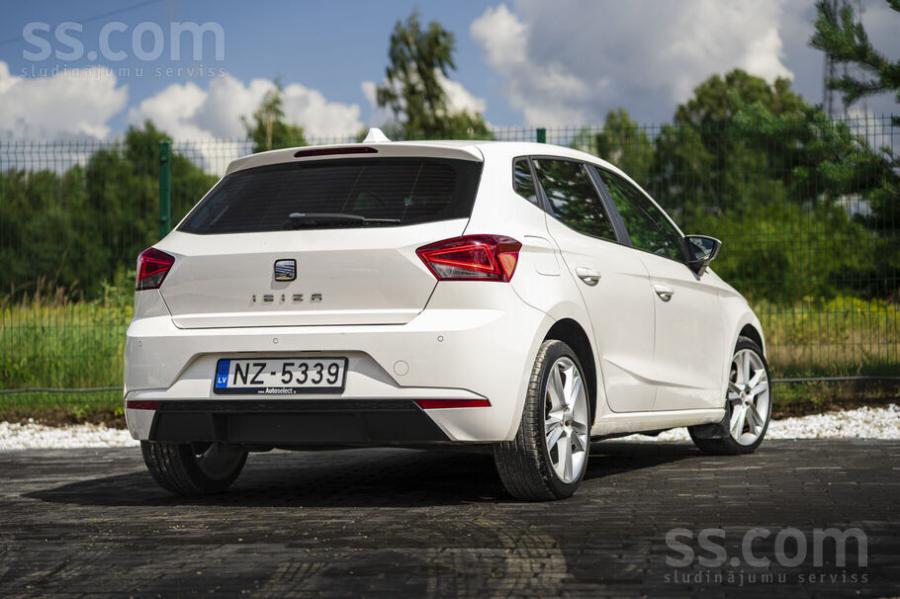 Balts SEAT Ibiza 2018 Rīga, ar dzinēja tilpumu 1.60 L un nobraukumu 315 tūkst. km par 8690 €, foto 7 vietnē AUTOMOTO.COM.LV