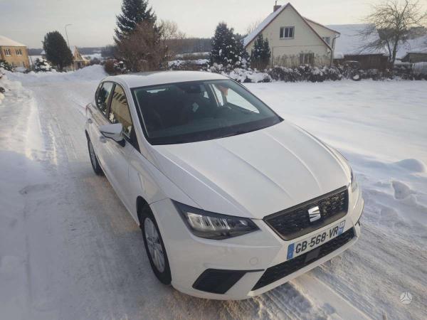 White SEAT Ibiza 2021 in Telschi, with an engine capacity of 1.00 L and mileage of 41 thousand km for 5500 €, photo 1 on AUTOMOTO.COM.LV