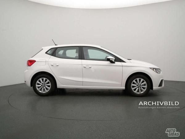 Balts SEAT Ibiza 2025 Kauņa, ar dzinēja tilpumu 1.00 L un nobraukumu 19 tūkst. km par 22388 €, foto 2 vietnē AUTOMOTO.COM.LV
