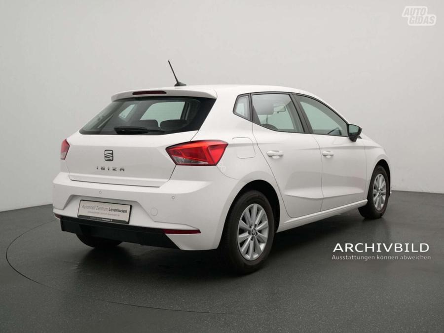 White SEAT Ibiza 2025 in Kaunas, with an engine capacity of 1.00 L and mileage of 19 thousand km for 22388 €, photo 3 on AUTOMOTO.COM.LV