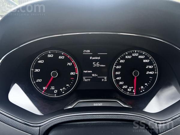 White SEAT Ibiza 2018 in Riga, with an engine capacity of 1.00 L and mileage of 79 thousand km for 7800 €, photo 1 on AUTOMOTO.COM.LV
