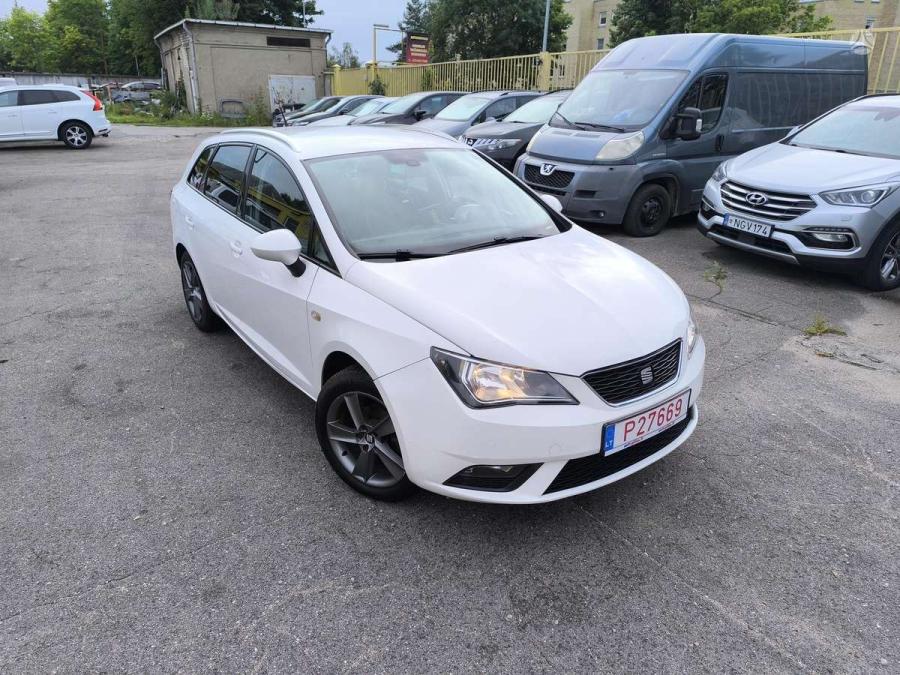 Balts SEAT Ibiza 2014 Šauļi, ar dzinēja tilpumu 1.60 L un nobraukumu 221 tūkst. km par 3150 €, foto 1 vietnē AUTOMOTO.COM.LV