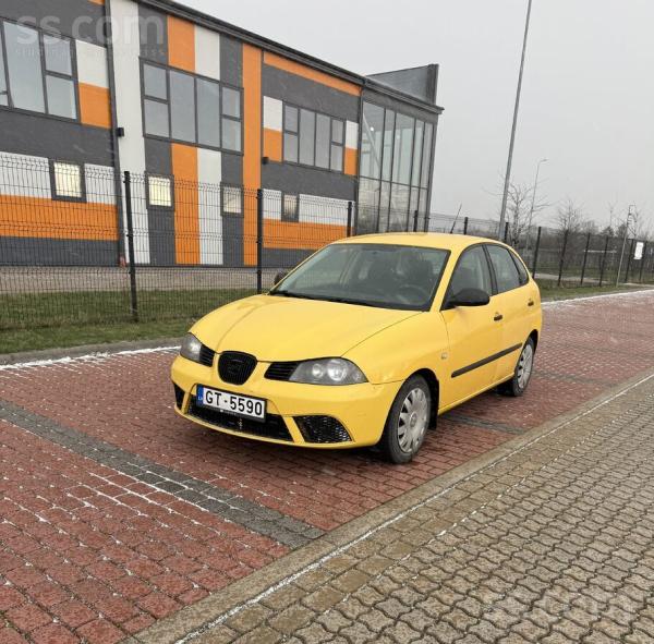 Dzeltens SEAT Ibiza 2007 Ventspils, ar dzinēja tilpumu 1.40 L un nobraukumu 181 tūkst. km par 950 €, foto 1 vietnē AUTOMOTO.COM.LV