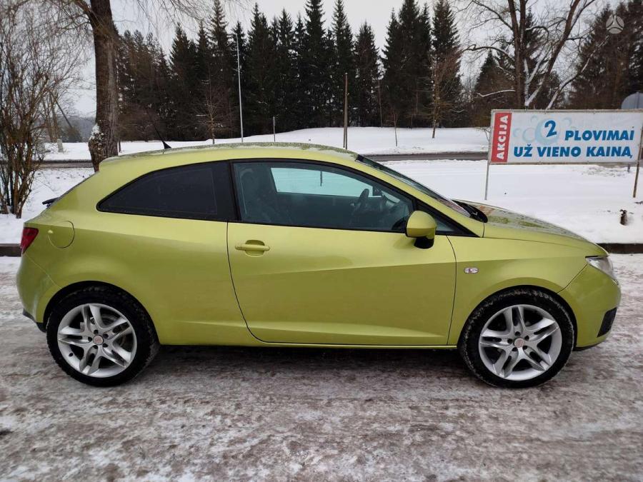 Dzeltens SEAT Ibiza 2010 Anykščiai, ar dzinēja tilpumu 1.40 L un nobraukumu 220 tūkst. km par 2000 €, foto 3 vietnē AUTOMOTO.COM.LV