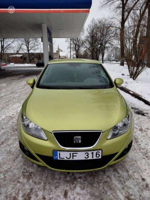 Dzeltens SEAT Ibiza 2010 Anykščiai, ar dzinēja tilpumu 1.40 L un nobraukumu 220 tūkst. km par 2000 €, foto 5 vietnē AUTOMOTO.COM.LV