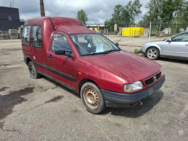 Красный Сеат Инка 1998 в Плунге, объемом двигателя 1.90 л и пробегом 292 тыс. км за 280 €, фото 2 на AUTOMOTO.COM.LV