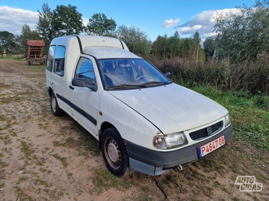 White SEAT Inca 1998 in Ignalina, with an engine capacity of 1.40 L and mileage of 285 thousand km for 250 €, photo 4 on AUTOMOTO.COM.LV