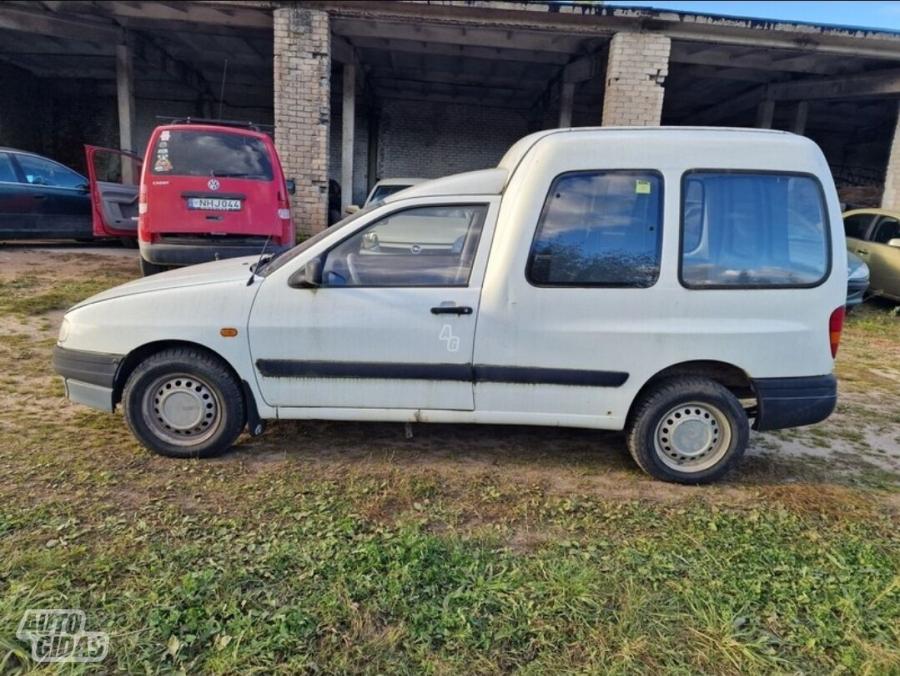 White SEAT Inca 1998 in Ignalina, with an engine capacity of 1.40 L and mileage of 285 thousand km for 250 €, photo 9 on AUTOMOTO.COM.LV