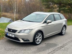 Smilšu krāsa SEAT Leon 2014 Tallina, ar dzinēja tilpumu 1.60 L un nobraukumu 270 tūkst. km par 6499 €, foto  vietnē AUTOMOTO.COM.LV