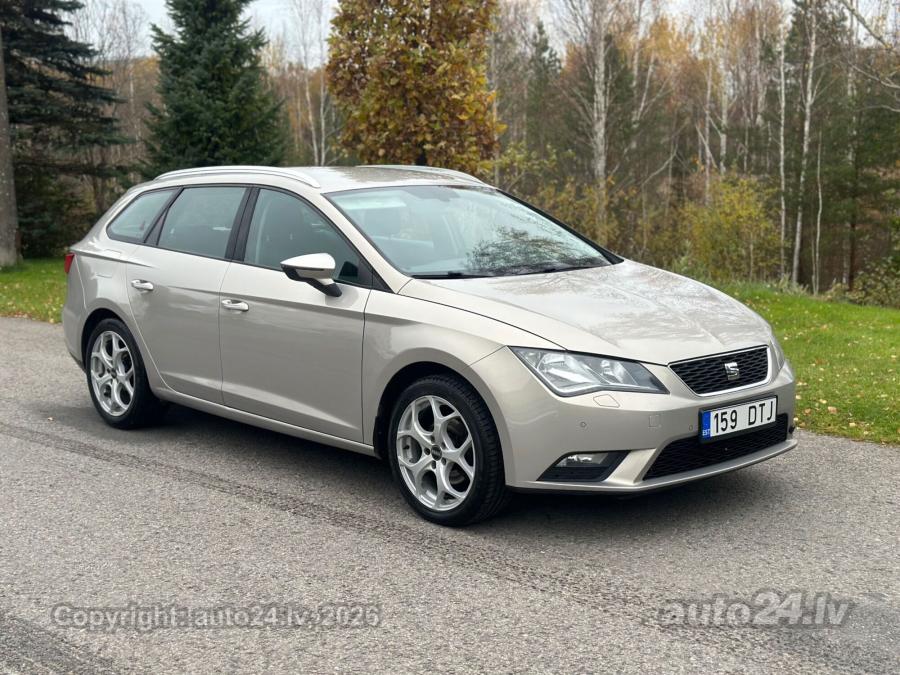 Smilšu krāsa SEAT Leon 2014 Tallina, ar dzinēja tilpumu 1.60 L un nobraukumu 270 tūkst. km par 6499 €, foto 4 vietnē AUTOMOTO.COM.LV
