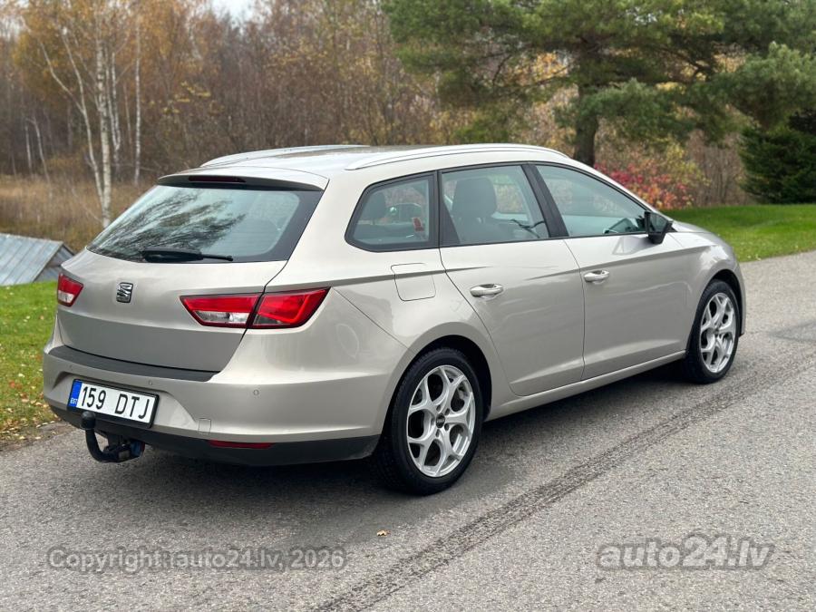 Smilšu krāsa SEAT Leon 2014 Tallina, ar dzinēja tilpumu 1.60 L un nobraukumu 270 tūkst. km par 6499 €, foto 5 vietnē AUTOMOTO.COM.LV