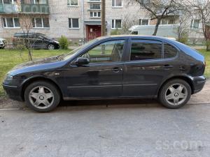 Black SEAT Leon 2001 in Daugavpils, with an engine capacity of 1.90 L and mileage of 378 thousand km for 1350 €, photo 3 on AUTOMOTO.COM.LV