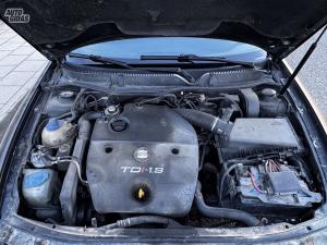 Black SEAT Leon 2001 in Vilnius, with an engine capacity of 1.90 L and mileage of 425 thousand km for 1000 €, photo 14 on AUTOMOTO.COM.LV