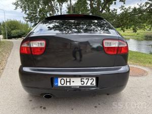 Black SEAT Leon 2002 in Bauska, with an engine capacity of 1.90 L and mileage of 392 thousand km for 1500 €, photo 11 on AUTOMOTO.COM.LV