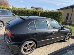 Black SEAT Leon 2003 in Kaunas, with an engine capacity of 1.90 L and mileage of 420 thousand km for 1000 €, photo 10 on AUTOMOTO.COM.LV