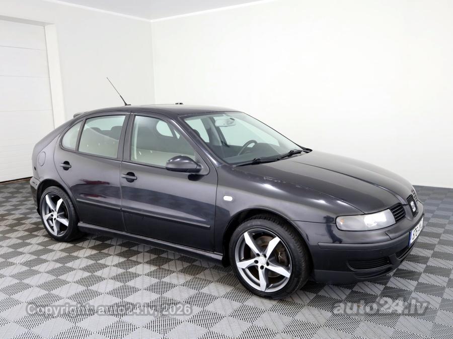 Black SEAT Leon 2003 in Tallinn, with an engine capacity of 2.80 L and mileage of 232 thousand km for 1499 €, photo 1 on AUTOMOTO.COM.LV