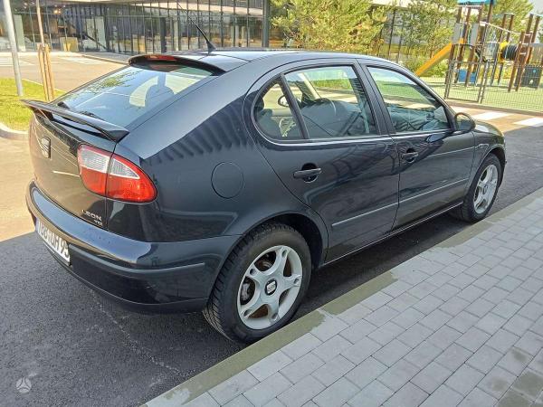 Melns SEAT Leon 2003 Kauņa, ar dzinēja tilpumu 1.90 L un nobraukumu 343 tūkst. km par 1750 €, foto 7 vietnē AUTOMOTO.COM.LV