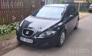 Black SEAT Leon 2005 in Riga, with an engine capacity of 2.00 L and mileage of 250 thousand km for 1200 €, photo 3 on AUTOMOTO.COM.LV