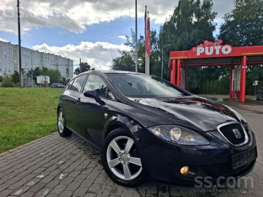 Melns SEAT Leon 2005 Rīga, ar dzinēja tilpumu 2.00 L un nobraukumu 298 tūkst. km par 1280 €, foto 3 vietnē AUTOMOTO.COM.LV
