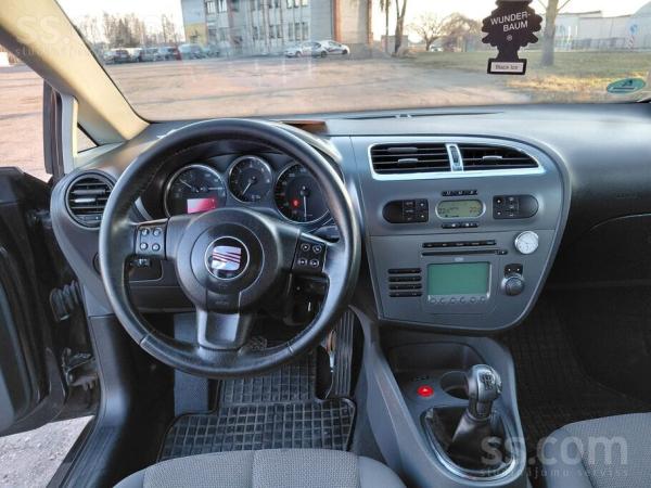 Melns SEAT Leon 2006 Talsi, ar dzinēja tilpumu 1.90 L un nobraukumu 307 tūkst. km par 2200 €, foto 10 vietnē AUTOMOTO.COM.LV