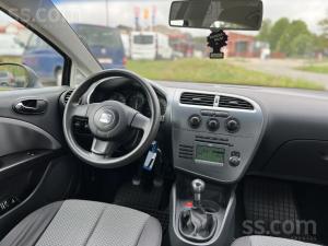 Black SEAT Leon 2006 in Cesis, with an engine capacity of 1.60 L and mileage of 224 thousand km for 3500 €, photo 9 on AUTOMOTO.COM.LV