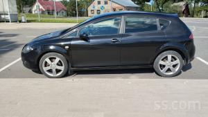Melns SEAT Leon 2006 Ogre, ar dzinēja tilpumu 2.00 L un nobraukumu 394 tūkst. km par 2050 €, foto  vietnē AUTOMOTO.COM.LV
