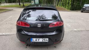Melns SEAT Leon 2006 Zarasai, ar dzinēja tilpumu 2.00 L un nobraukumu 272 tūkst. km par 1300 €, foto 6 vietnē AUTOMOTO.COM.LV