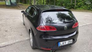 Melns SEAT Leon 2006 Zarasai, ar dzinēja tilpumu 2.00 L un nobraukumu 272 tūkst. km par 1300 €, foto 7 vietnē AUTOMOTO.COM.LV