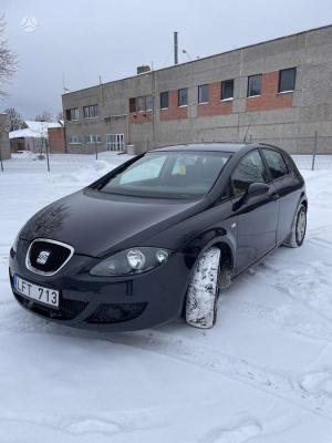 Black SEAT Leon 2007 in Alytus, with an engine capacity of 1.97 L and mileage of 390 thousand km for 1800 €, photo 3 on AUTOMOTO.COM.LV