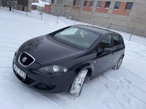 Black SEAT Leon 2007 in Alytus, with an engine capacity of 1.97 L and mileage of 390 thousand km for 1800 €, photo 10 on AUTOMOTO.COM.LV