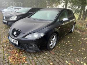 Melns SEAT Leon 2007 Talsi, ar dzinēja tilpumu 2.00 L un nobraukumu 368 tūkst. km par 1999 €, foto  vietnē AUTOMOTO.COM.LV