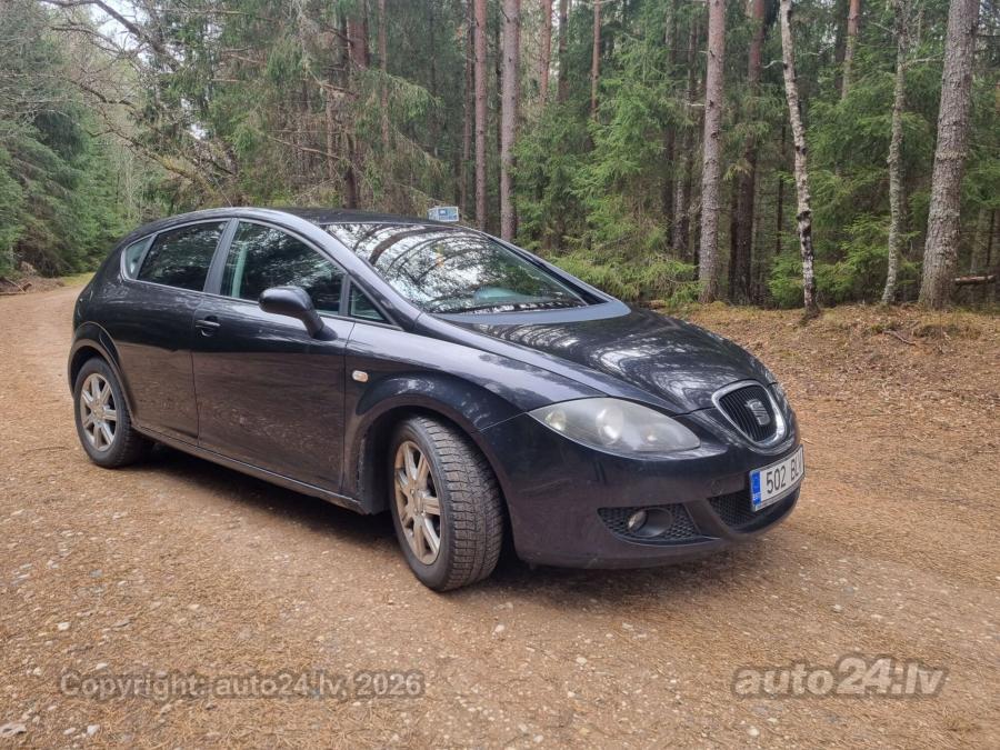 Black SEAT Leon 2008 in Otepaa, with an engine capacity of 1.90 L and mileage of 332 thousand km for 1999 €, photo 5 on AUTOMOTO.COM.LV