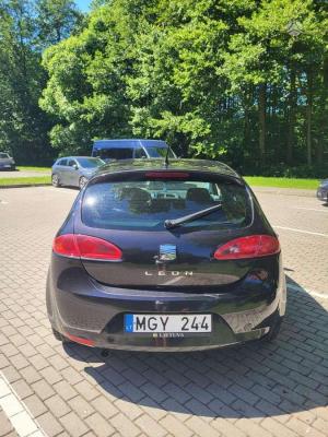 Melns SEAT Leon 2008 Klaipėda, ar dzinēja tilpumu 1.90 L un nobraukumu 319 tūkst. km par 2300 €, foto 6 vietnē AUTOMOTO.COM.LV