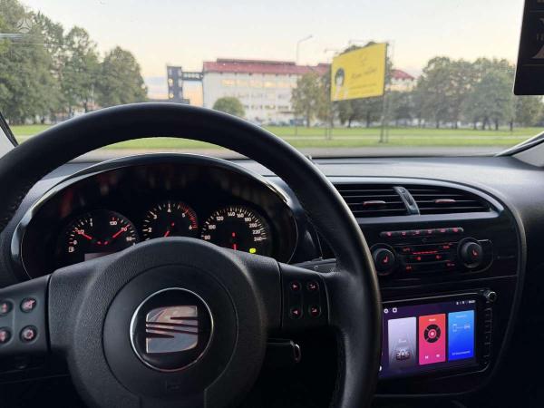 Melns SEAT Leon 2008 Kauņa, ar dzinēja tilpumu 1.97 L un nobraukumu 378 tūkst. km par 3500 €, foto 8 vietnē AUTOMOTO.COM.LV