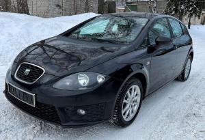 Black SEAT Leon 2009 in Vilnius, with an engine capacity of 1.40 L and mileage of 236 thousand km for 2990 €, photo 2 on AUTOMOTO.COM.LV