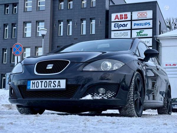 Melns SEAT Leon 2009 Kauņa, ar dzinēja tilpumu 1.80 L un nobraukumu 175 tūkst. km par 3690 €, foto 1 vietnē AUTOMOTO.COM.LV