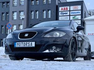 Melns SEAT Leon 2009 Kauņa, ar dzinēja tilpumu 1.80 L un nobraukumu 175 tūkst. km par 3690 €, foto  vietnē AUTOMOTO.COM.LV