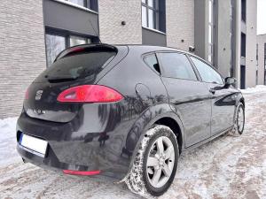 Melns SEAT Leon 2009 Kauņa, ar dzinēja tilpumu 1.90 L un nobraukumu 281 tūkst. km par 1950 €, foto 9 vietnē AUTOMOTO.COM.LV