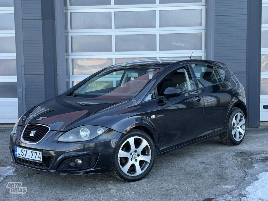 Melns SEAT Leon 2009 Panevēža, ar dzinēja tilpumu 1.90 L un nobraukumu 250 tūkst. km par 1550 €, foto 1 vietnē AUTOMOTO.COM.LV