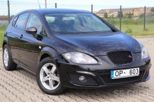 Melns SEAT Leon 2011 Rīga, ar dzinēja tilpumu 1.40 L un nobraukumu 180 tūkst. km par 3750 €, foto  vietnē AUTOMOTO.COM.LV