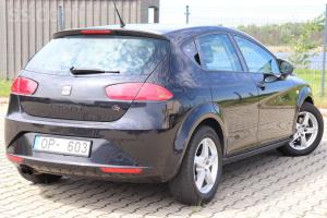 Black SEAT Leon 2011 in Riga, with an engine capacity of 1.40 L and mileage of 180 thousand km for 3750 €, photo 8 on AUTOMOTO.COM.LV