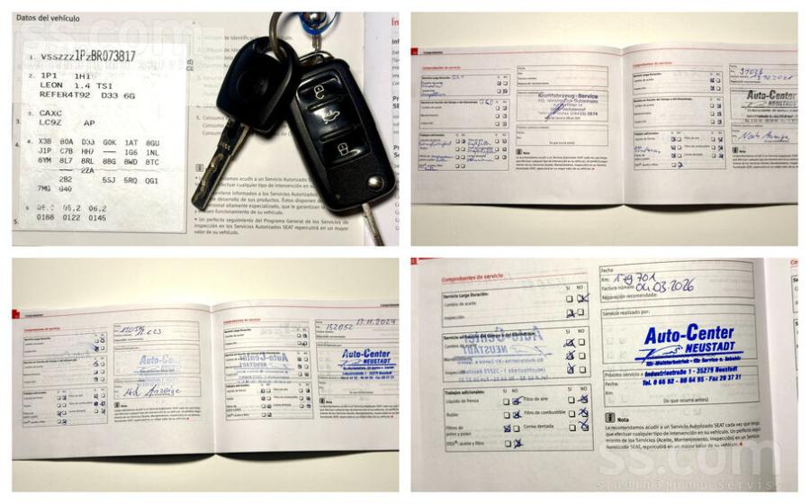 Black SEAT Leon 2011 in Riga, with an engine capacity of 1.40 L and mileage of 180 thousand km for 3750 €, photo 35 on AUTOMOTO.COM.LV