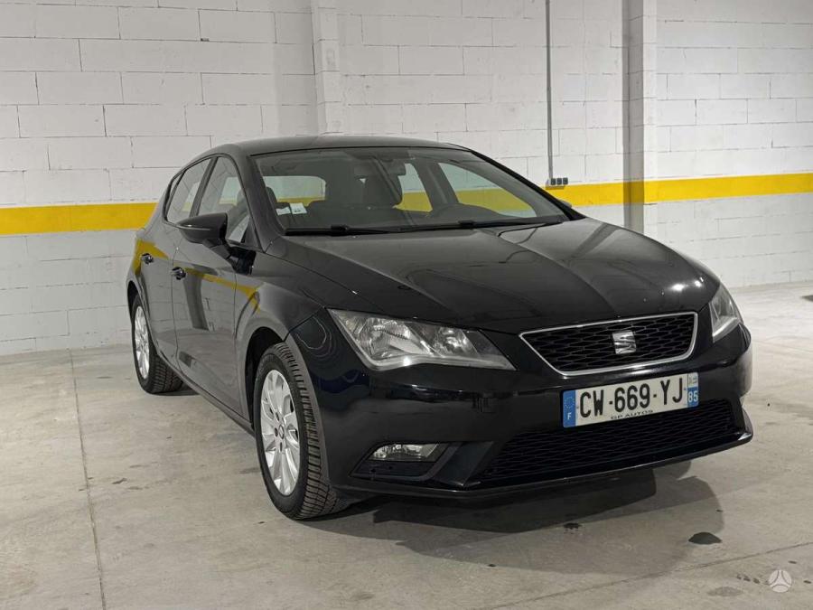 Melns SEAT Leon 2013 Kauņa, ar dzinēja tilpumu 1.60 L un nobraukumu 270 tūkst. km par 4250 €, foto 3 vietnē AUTOMOTO.COM.LV