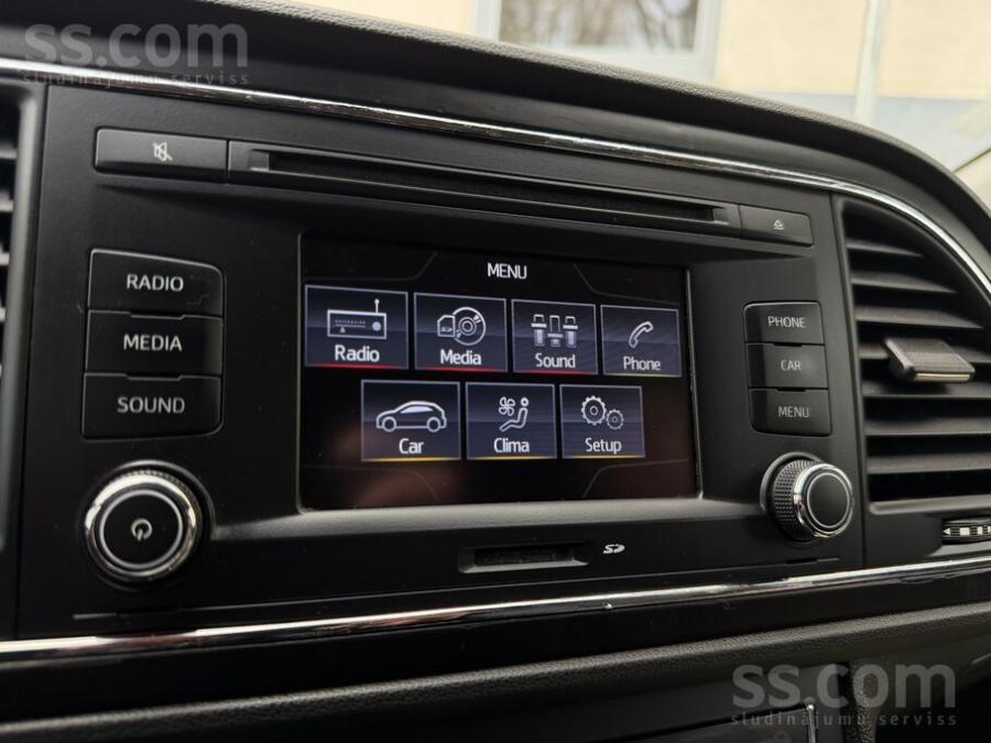 Melns SEAT Leon 2013 Jelgava, ar dzinēja tilpumu 1.60 L un nobraukumu 215 tūkst. km par 4500 €, foto 8 vietnē AUTOMOTO.COM.LV